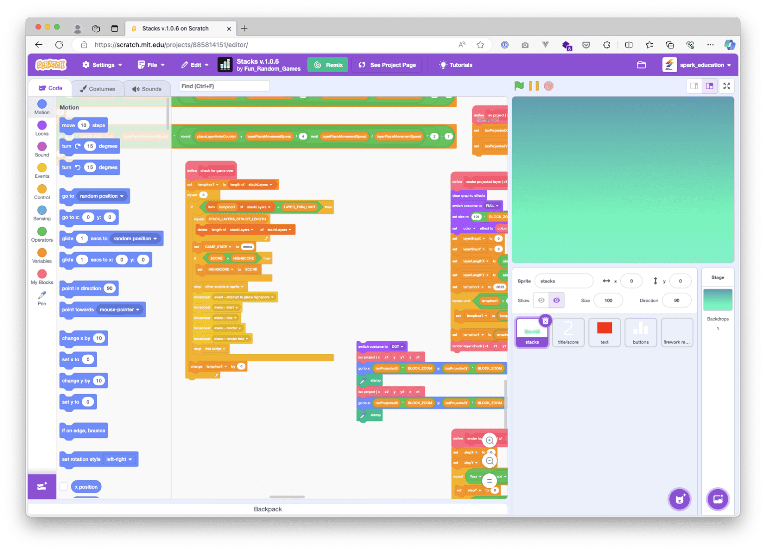 5 เกม Scratch ที่น่าสนใจ 2024 - Spark Education